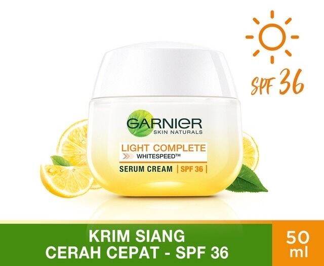 Garnier Light Complete Serum Cream SPF36 - 50ml | Lazada Indonesia