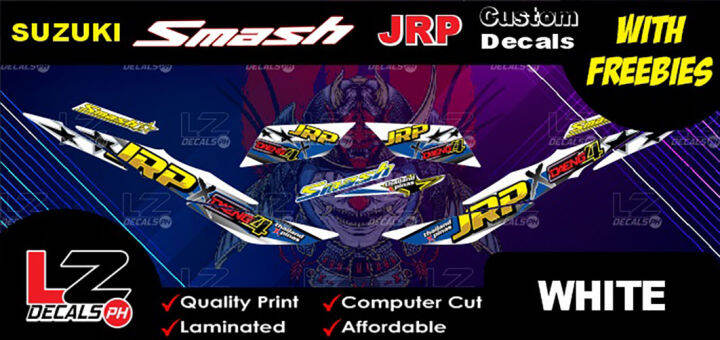 Suzuki Smash 115 JRP Stock Decals / Stickers with Freebies | Lazada PH