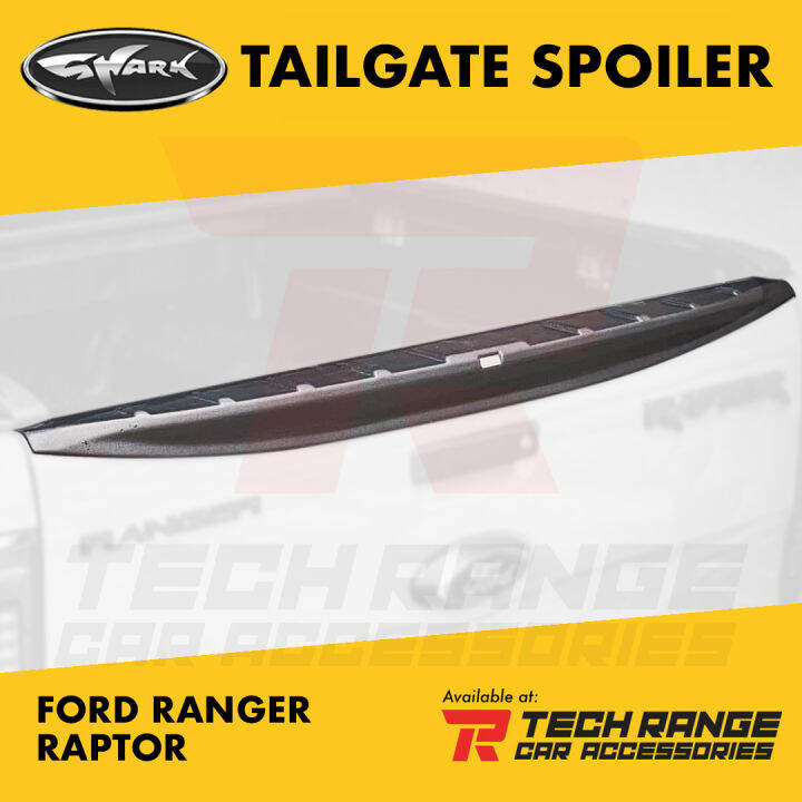 Tailgate Spoiler for Ford Ranger Raptor 2018 - Present (Shark Brand ...