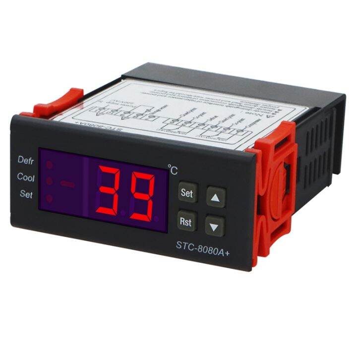 STC-8080A+Digital Temperature Controller 220V Regulator Cold Storage ...
