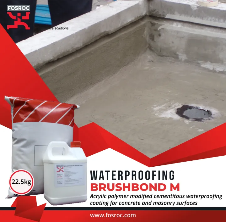 Fosroc Brushbond M (22.5kg) - Acrylic polymer modified cementitous ...