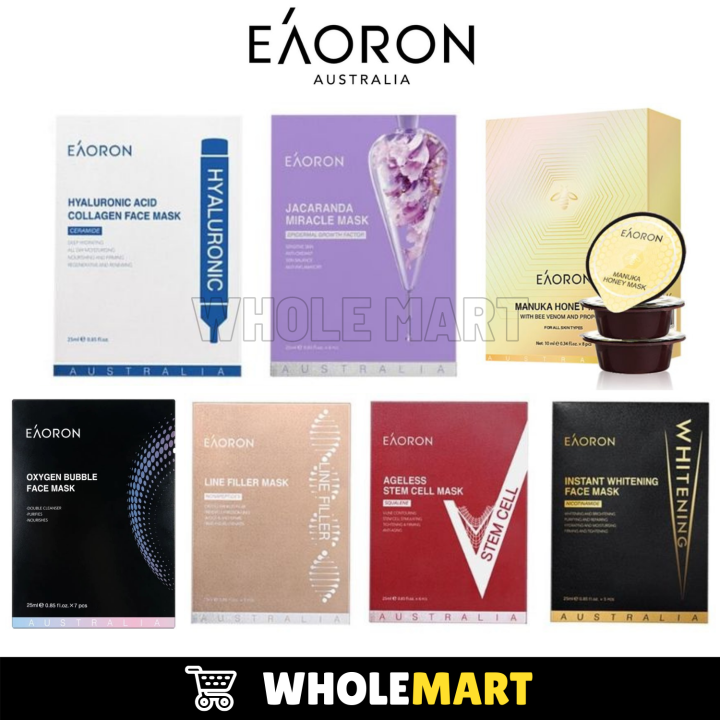 Eaoron Sheet Mask (Hyaluronic / Brightening / Oxygen Bubble / Stem Cell ...