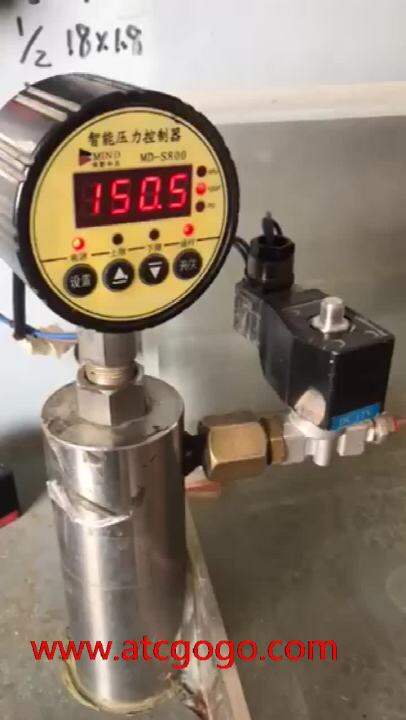 GOGO 100Bar 150Bar GSPG-06 2 Way Water High Pressure Solenoid Valve 38" 12" 220V 24V Orifice 6mm ...