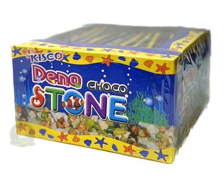 ขนมหิน Demo Choco Stone ขนาด 18 กรัม บรรจุ 12 ซอง | Lazada.co.th