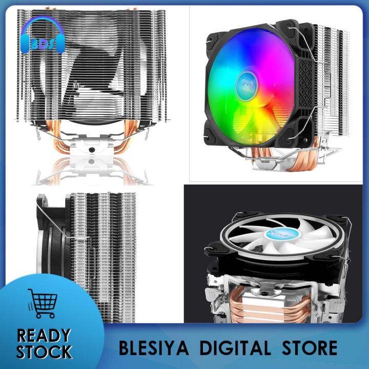 Blesiya CPU Cooler Heatsink RGB Fans Replace for AMD FM1 AM3 Platforms ...
