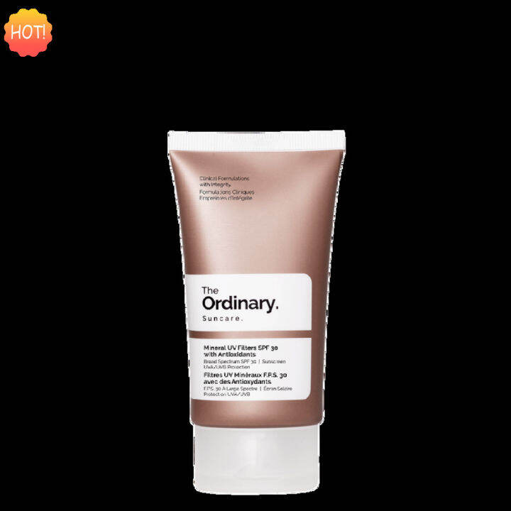 2022New The Ordinary Mineral UV Filters SPF 30 with Antioxidants ...