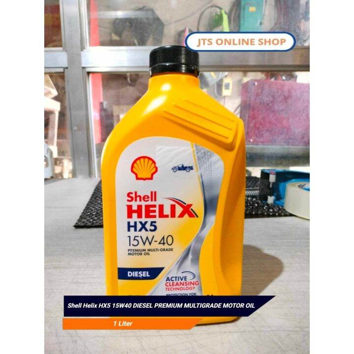 Shell Helix HX5 15W40 DIESEL PREMIUM MULTIGRADE MOTOR OIL 1L | Lazada PH