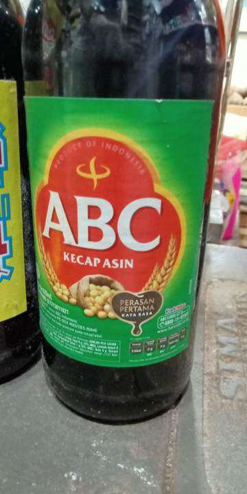Kecap Asin AbC botol besar 620ml | Lazada Indonesia