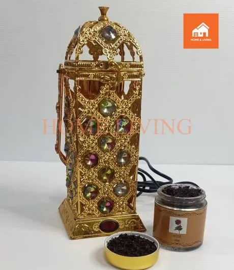 Electric Mabkhara With Bakhoor/ incense / Gaharu (Bakhoor) burner ...