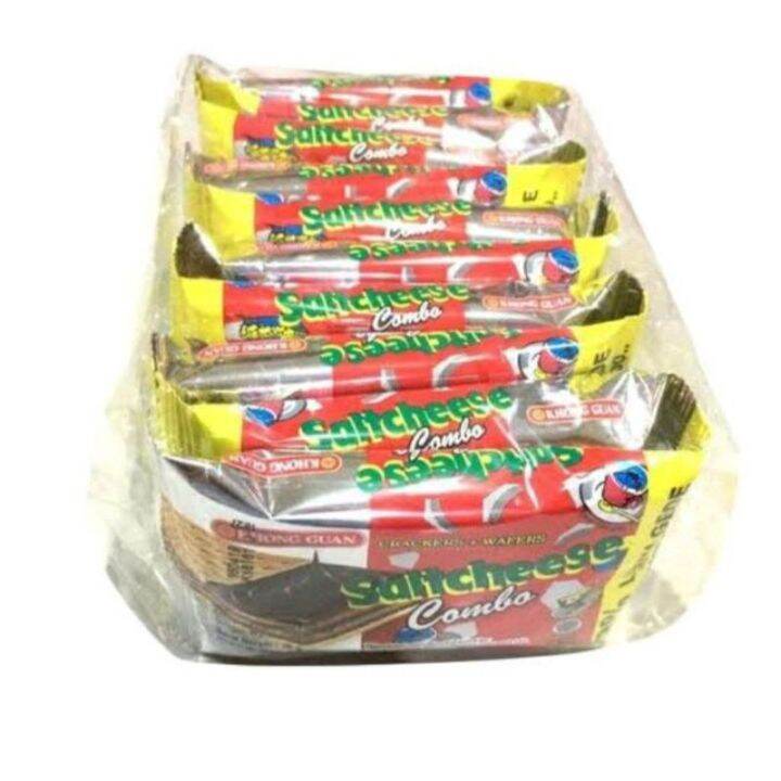 biskuit saltcheese combo renceng isi 10x17 gram/jajanan ringan cemilan ...