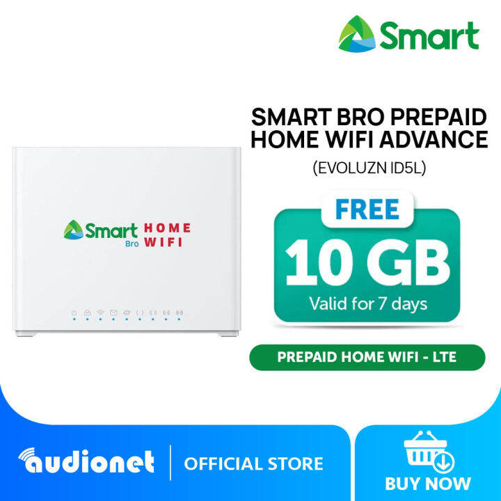 Smart Bro Prepaid Home Wi-Fi Advance CAT 6 (EVOLUZN ID5L) | Lazada PH