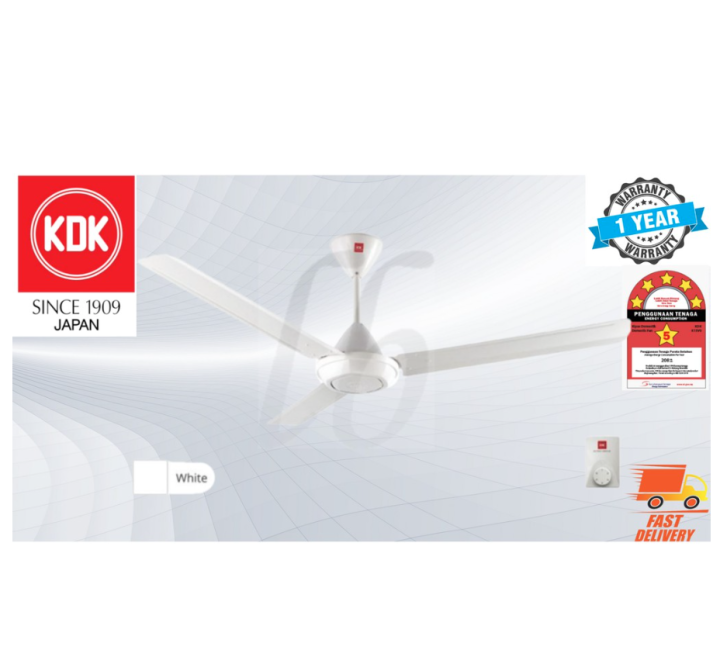 60" Ceiling fan KDK / Panasonic / Midea 60 inch Regulator Fan / Kipas ...