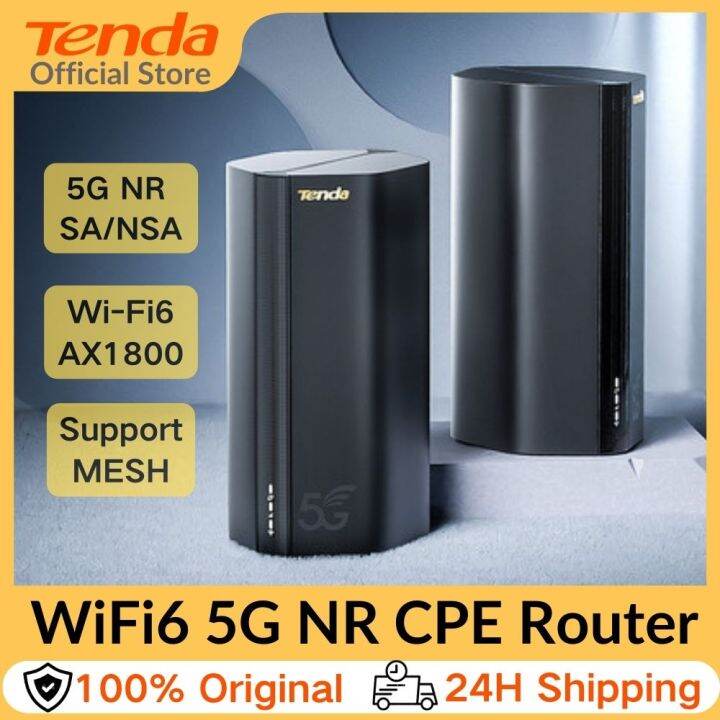 qfll87 Tenda 5G Router AX1800 Wi-Fi 6 wireless modem WiFi Hotspot 5G/4G ...