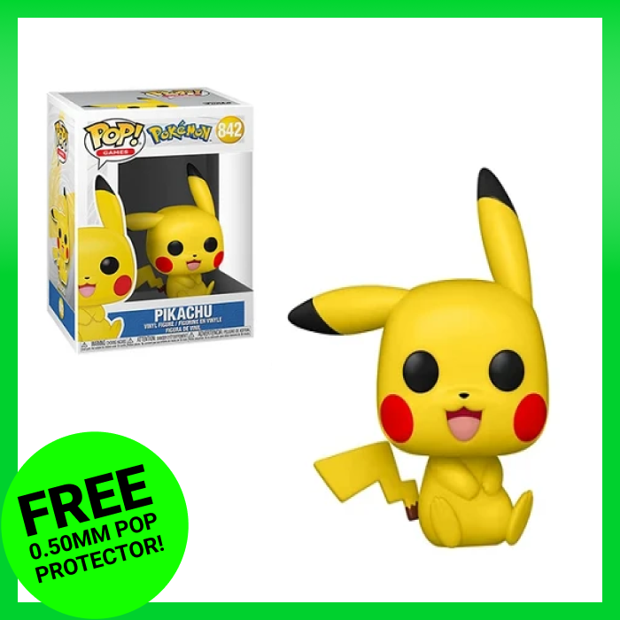 Games Pokemon Pikachu (sitting) #842 Funko Pop Vinyl Figure | Lazada PH