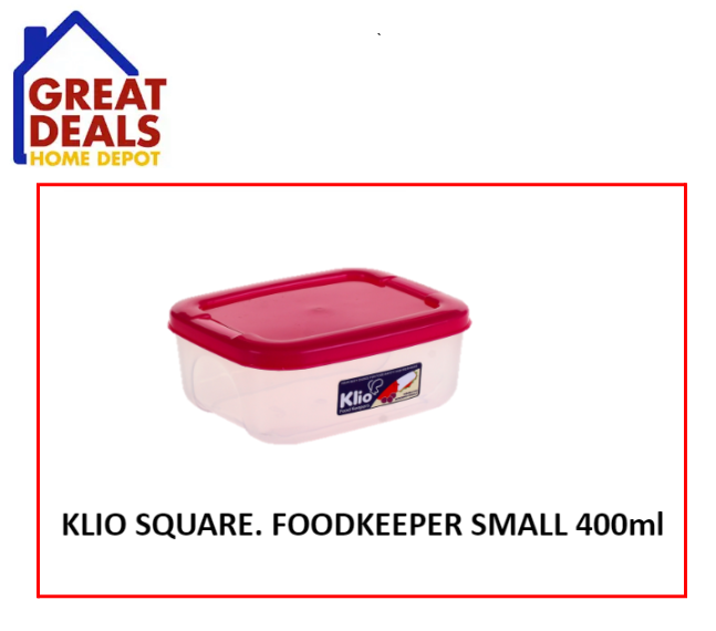 GREAT DEALS KLIO SQ. FOODKEEPER | Lazada PH