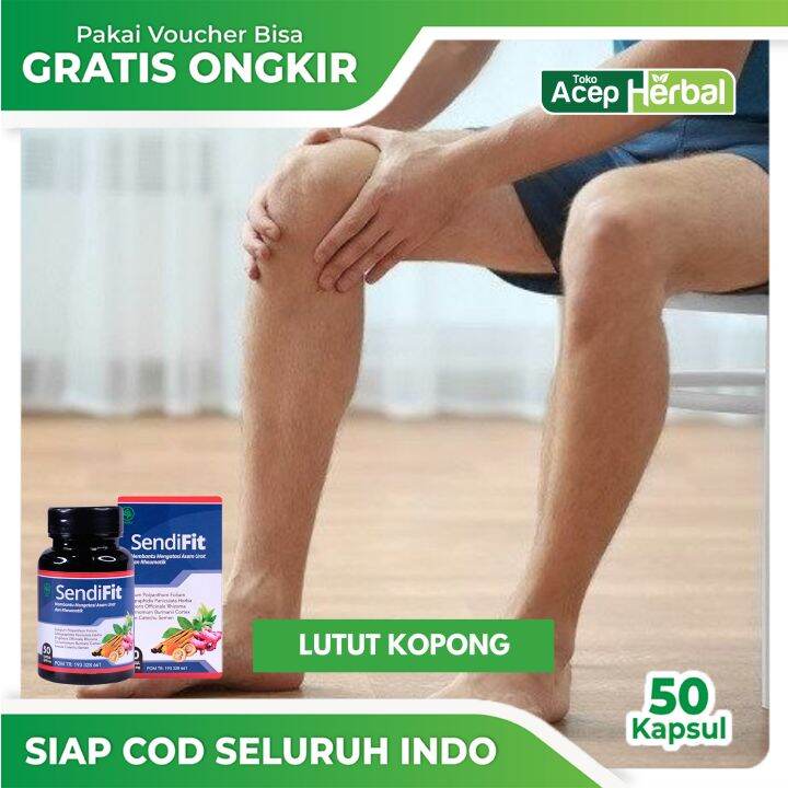 SendiFit Acep Herbal Obat Lutut Kopong, Sakit Lutut - 100% Alami ...