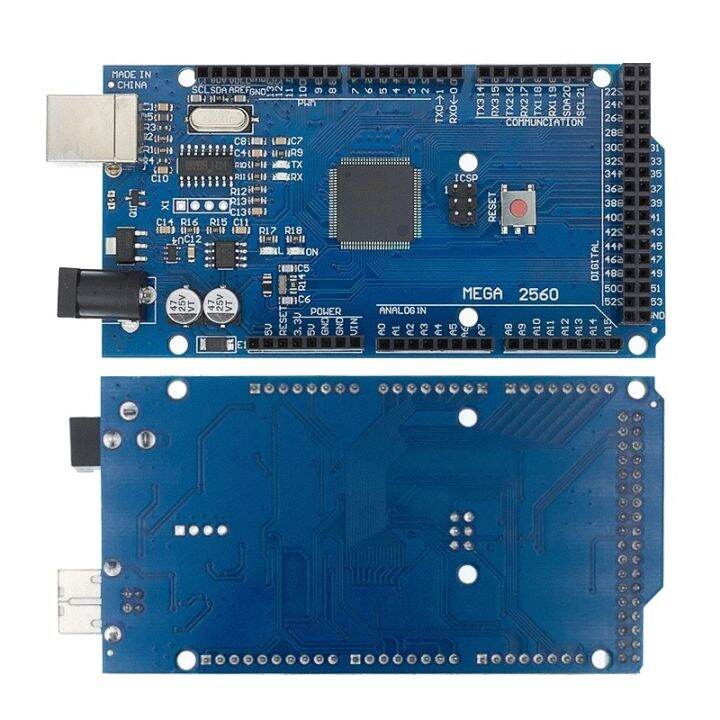 Mega2560 Mega 2560 R3 Atmega2560 16au Ch340g Avr Usb บอร์ด Lan