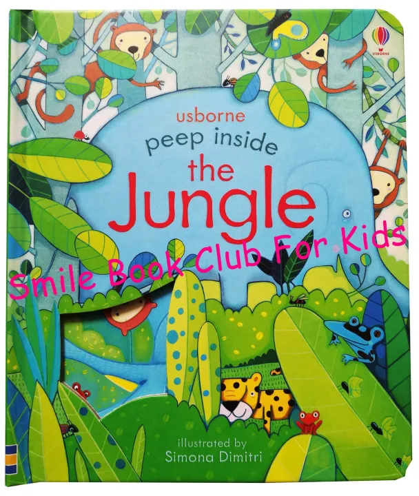 [In Stock] Usborne Peep Inside - The Jungle (หนังสือนิทานภาษาอังกฤษ ...