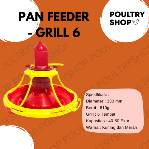 PAN FEEDER NEWLINE TEMPAT PAKAN MAKAN OTOMATIS TEMPAT MAKAN AYAM OTOMATIS | Lazada Indonesia