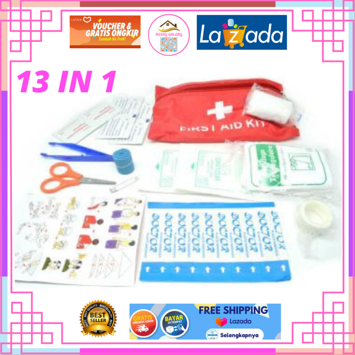 [ COD & BERKUALITAS ] Peralatan P3K / Alat P3K / Alat Pertolongan ...