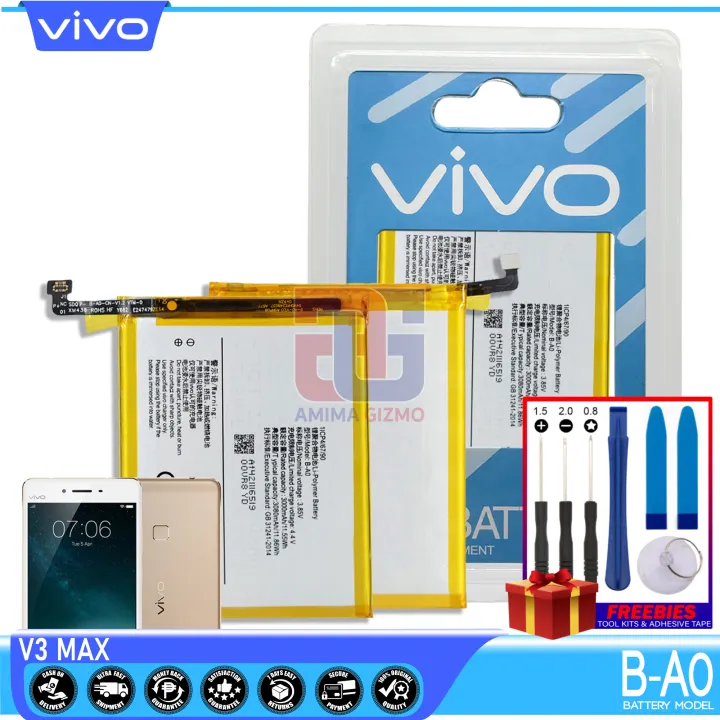Vivo V3 Max Battery Model B-A0 for Original Vivo V3MAX. Durability ...