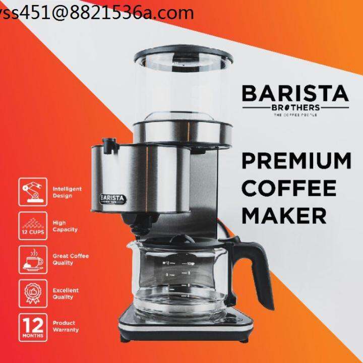 Cable safety device Barista Brothers Premium Coffee Maker 12 Cups Drip ...