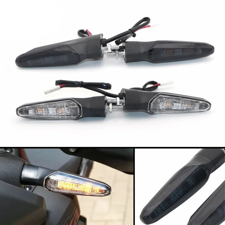 LED สัญญาณไฟเลี้ยวไฟสำหรับ HONDA NC700 NC 750 S X DCT CTX700 CBR650F CB650F CBR600RR ไฟกระพริบ ...