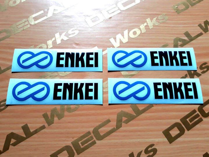 Enkei Tarmac Evo CUSTOM-MADE Wheel Replacement Decal Sticker | Lazada PH