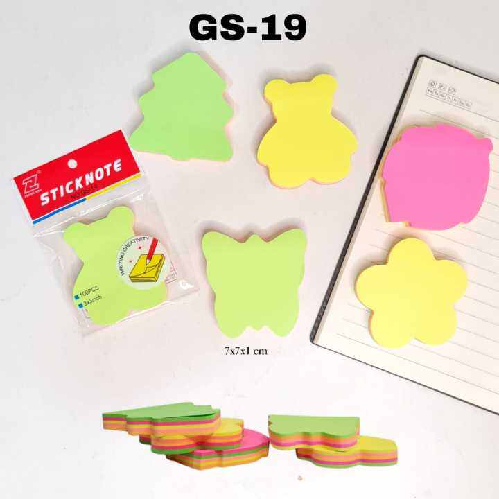 SOS Sticky Note 3x3/100 Rainbow Bentuk/Stick Note/Notes Tempel | Lazada ...