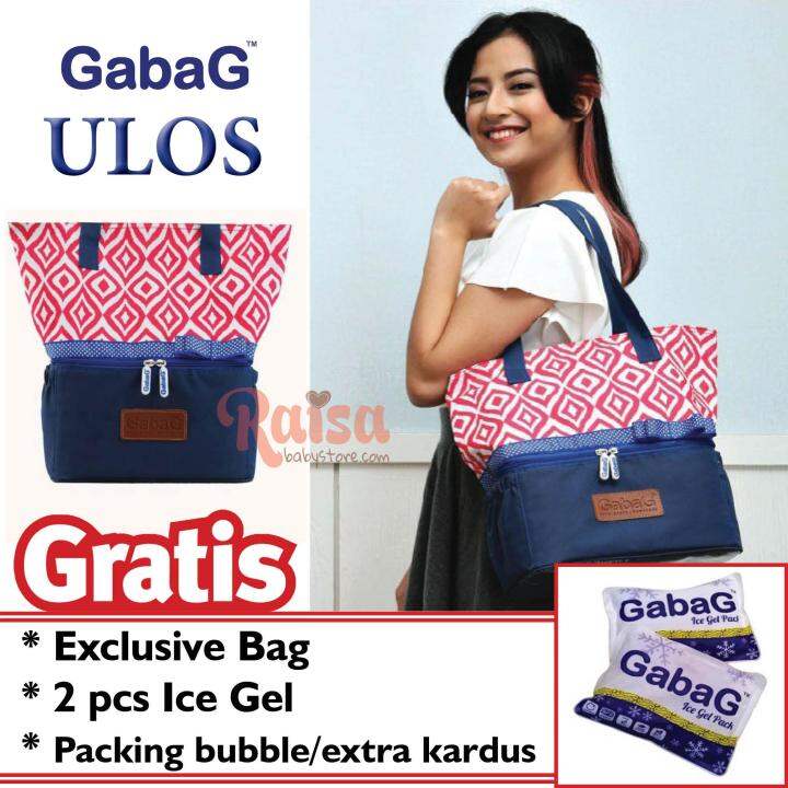 Gabag Ulos Cooler Bag / Thermal Bag / Tas Asi / Tas Penyimpan ASIP ...