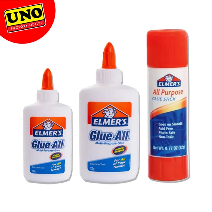 UNO ELMER'S WHITE GLUE & GLUE STICK | Lazada PH