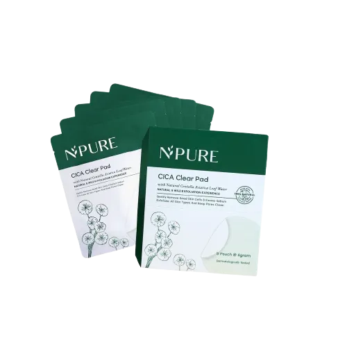 NPURE Cica Clear Pad Sachet (1 Dus isi 5 sachet) | Lazada Indonesia