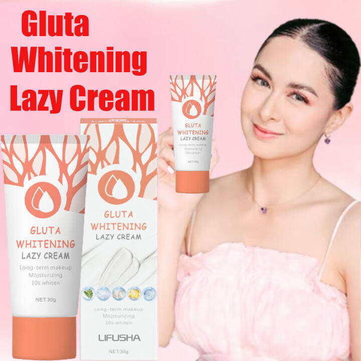 Glutathione Whitening Cream Lazy Cream Facial Cream BB Cream 30g ...