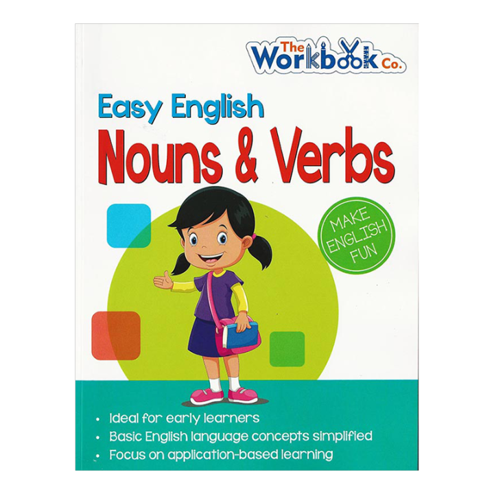 NOUNS AND VERBS Workbook Activity Book Easy English Kids | Lazada PH