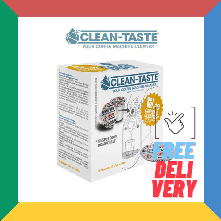 [CleanTaste] Nespresso Machine Cleaner 10 Capsules / costco / clean up ...