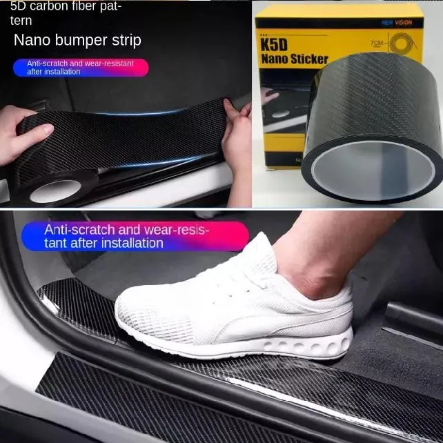 K5D Nano Sticker CARBON FIBER STICKER 5D NANO Technology WATERPROOF 3 ...