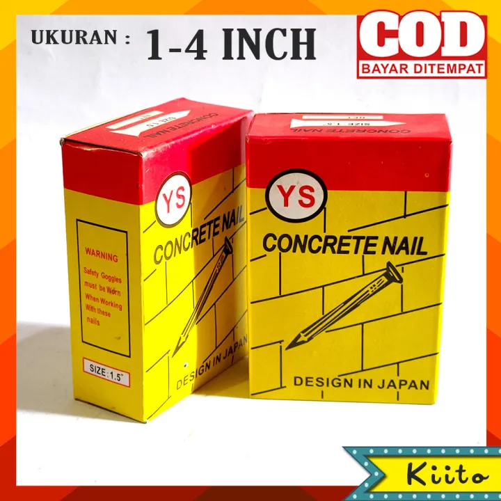 PAKU BETON PUTIH 1 INCH SAMPAI 4 INCH | Lazada Indonesia