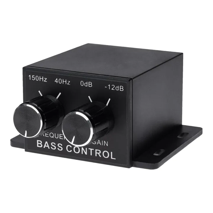 Universal Car Audio Amplifier Bass RCA Level Remote Volume Control Knob ...