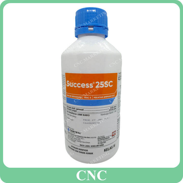 1L Success 25SC Dow Corteva Spinosad 2.5% Racun Serangga Insecticide ...