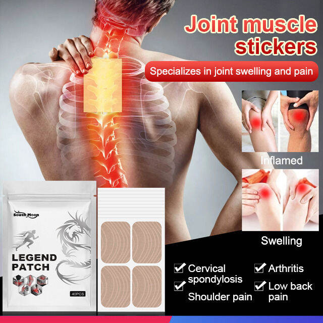 ECOOL Muscle Pain Reliever Patch/Muscle Joint Sore Bruise Pain Relief ...