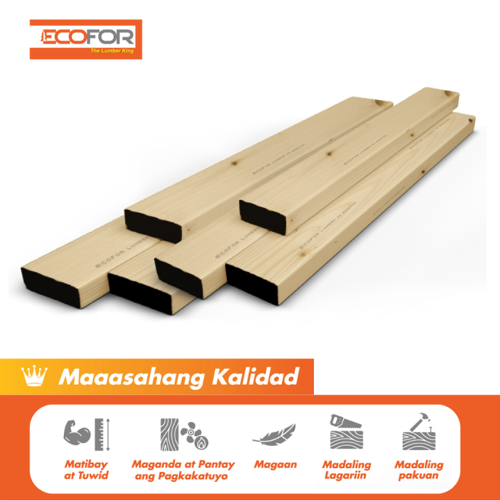 Matimco Ecofor Lumber S4S Smooth Side / Kiln Dried 1 inch variant 10 ...