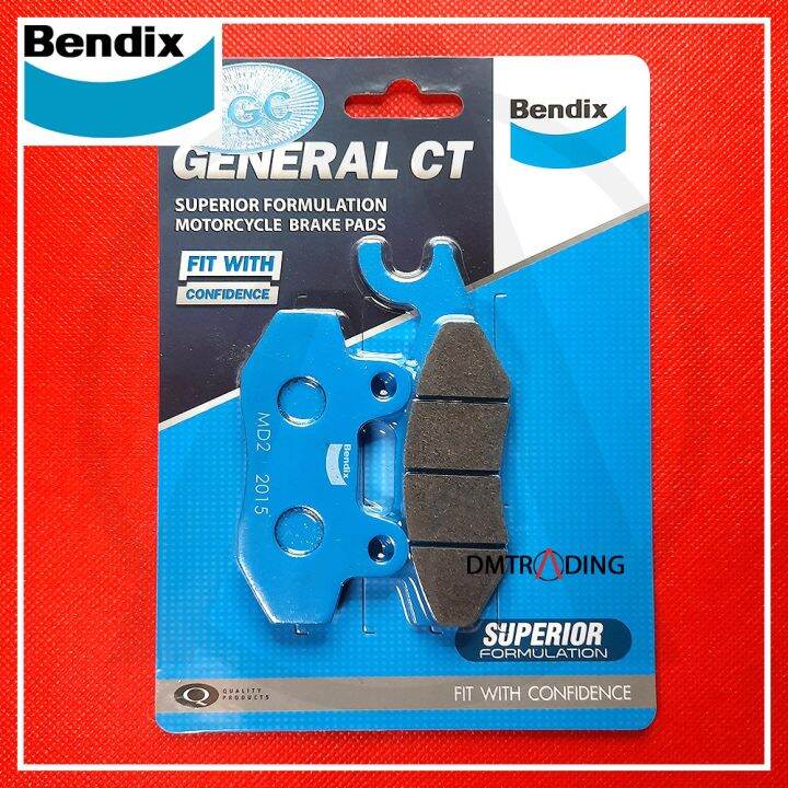 ☀Brake Pads MD2 (Raider 150, Raider J, Shogun, Smash, Fury) by Bendix ...