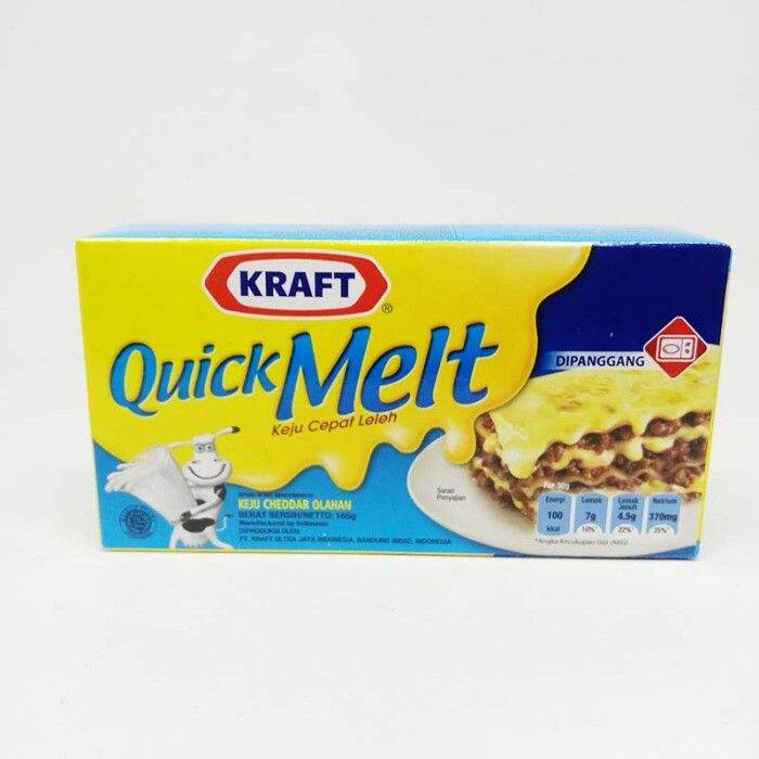 KRAFT QUICK MELT 180 G SURABAYA | Lazada Indonesia