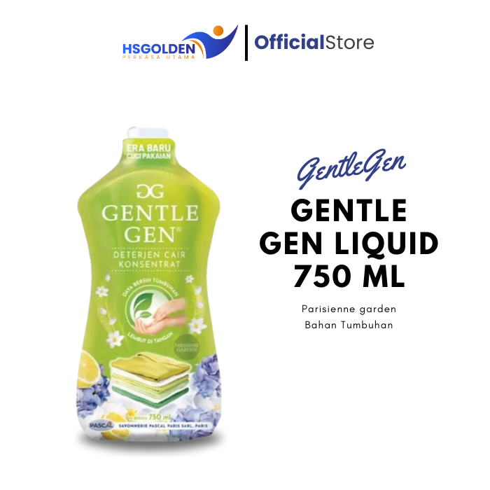 Gentle Gen Detergen Cair Parisienne Garden 750 ml | Lazada Indonesia