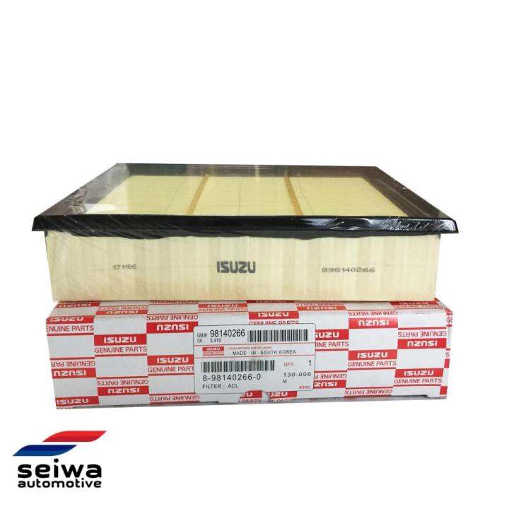 Genuine Isuzu Auto Parts - Air Filter (8-98140266-0) for Isuzu D-Max ...