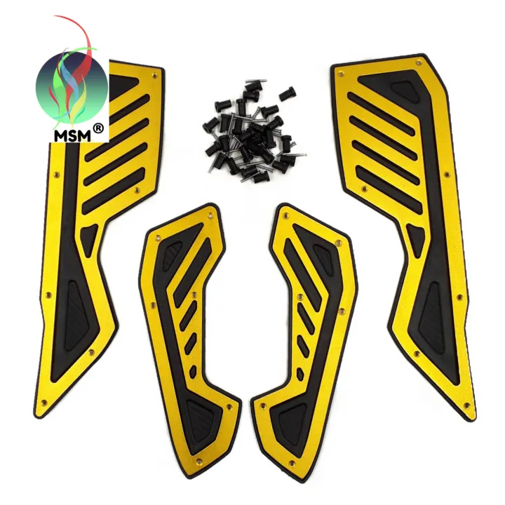 3189 Yamaha NMAX Matting Alloy Foot Board with Rubber | Lazada PH