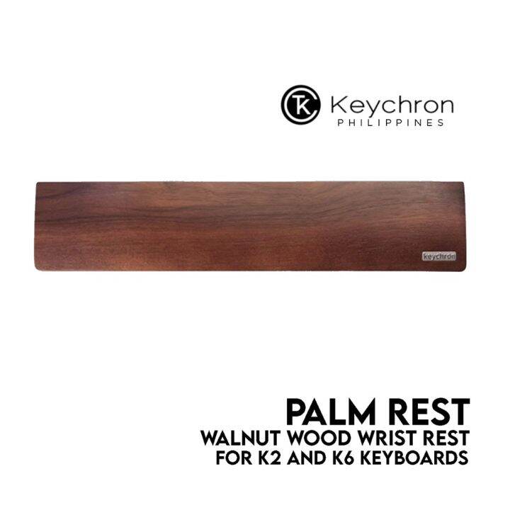 Keychron Walnut Wood Palm Rest (Built for K2 and K6, PR1) | Lazada PH