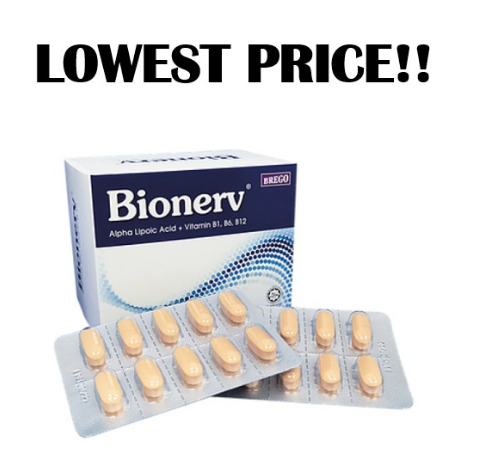 Bionerv (Alpha Lipoic Acid + Vitamin B1, B6, B12) - 6x10's Improve ...