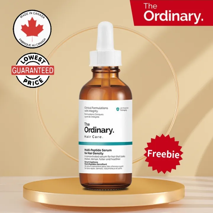 The Ordinary Multi Peptide Serum for Hair Density Novu Hair Grower Hair ...