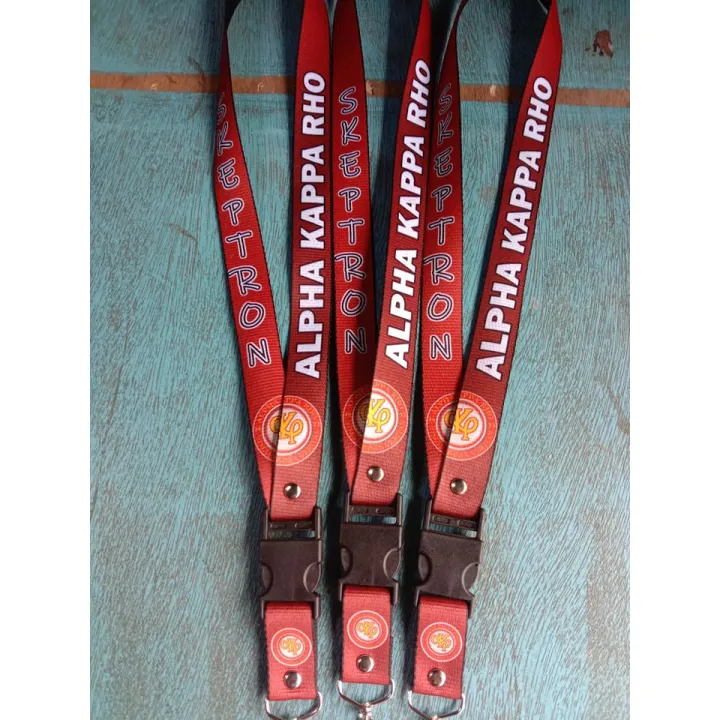 SKEPTRON ALPHA KAPPA RHO ID SLING ID LACE LANYARD9PR | Lazada PH